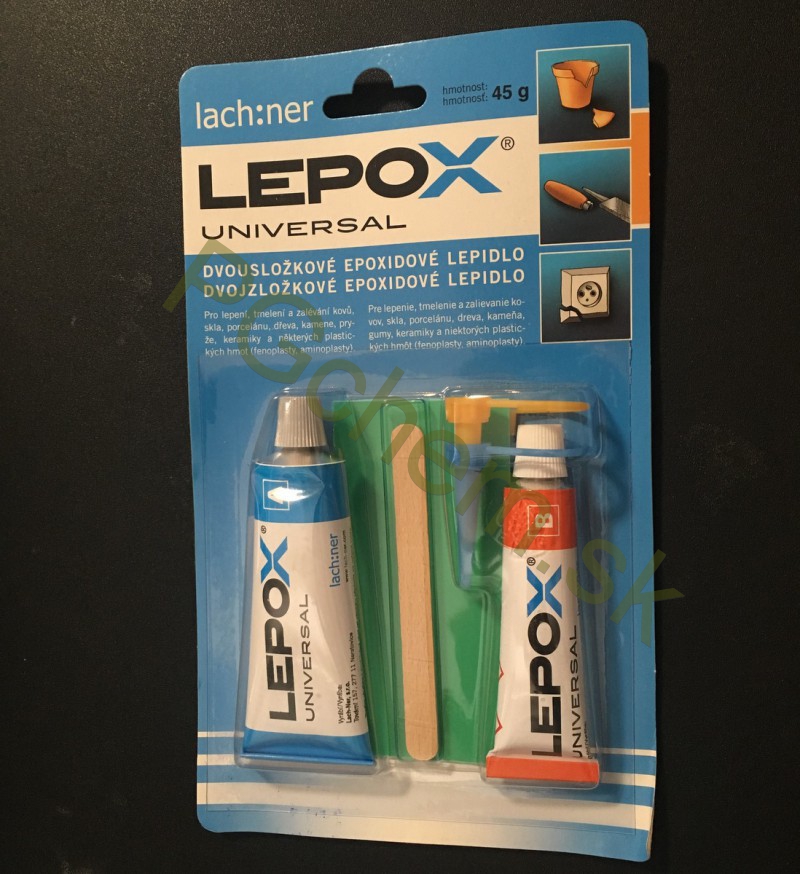 Lepidlo Lepox universal s tužidlom 45 g » Lepidlá » Obalový materiál ...